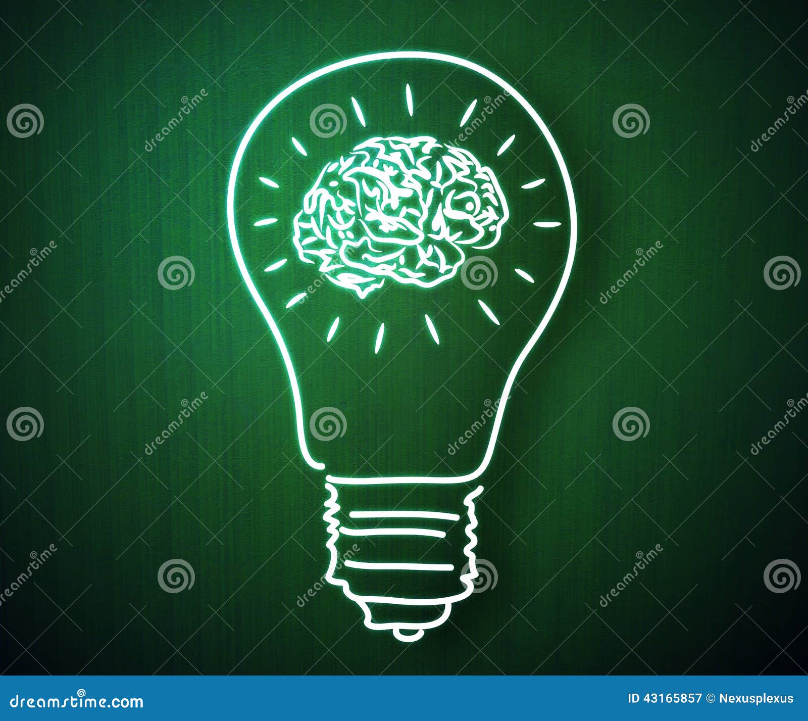 Smart thinking stock image. Image of think, lightbulb - 43165857
