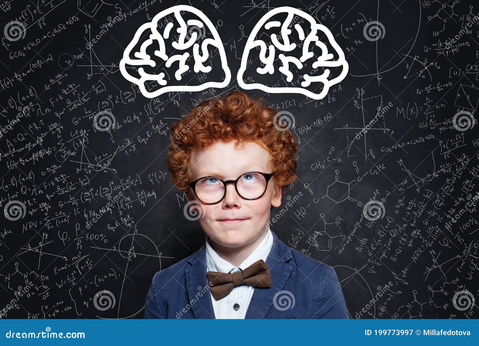 Smart Thinking Genius Child Student Portrait Stock Image - Image of ... Smart Thinking Genius Child Student Portrait Stock Image - Image of ...