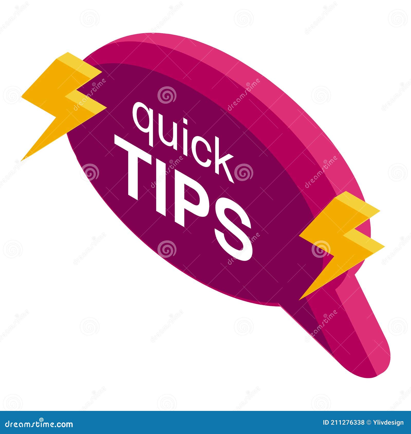 Smart Tips Icon, Isometric Style Stock Vector - Illustration of icon ...