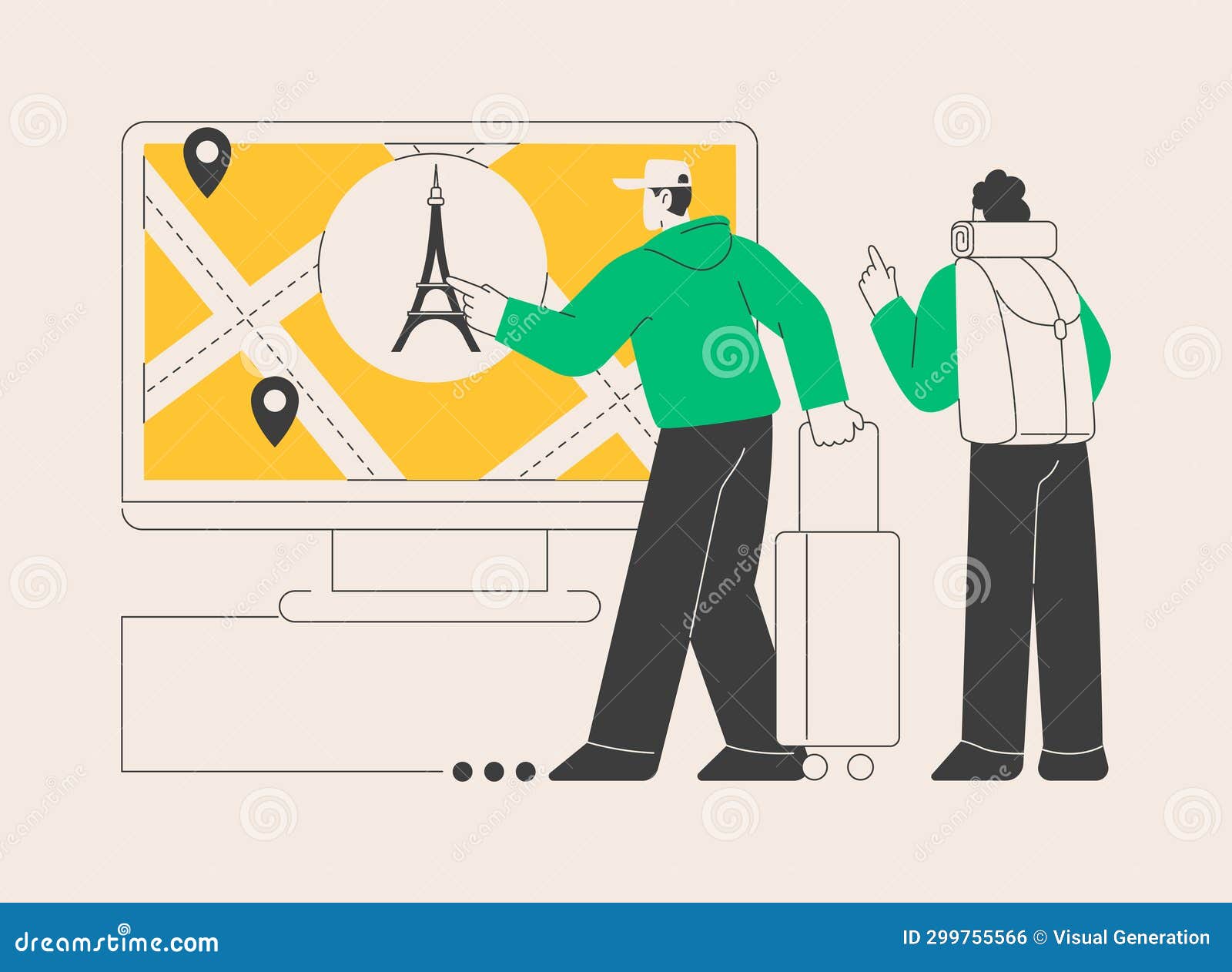 Smart Tourism System Abstract Concept Vector Illustration. 向量例证 - 插画 包括 ...