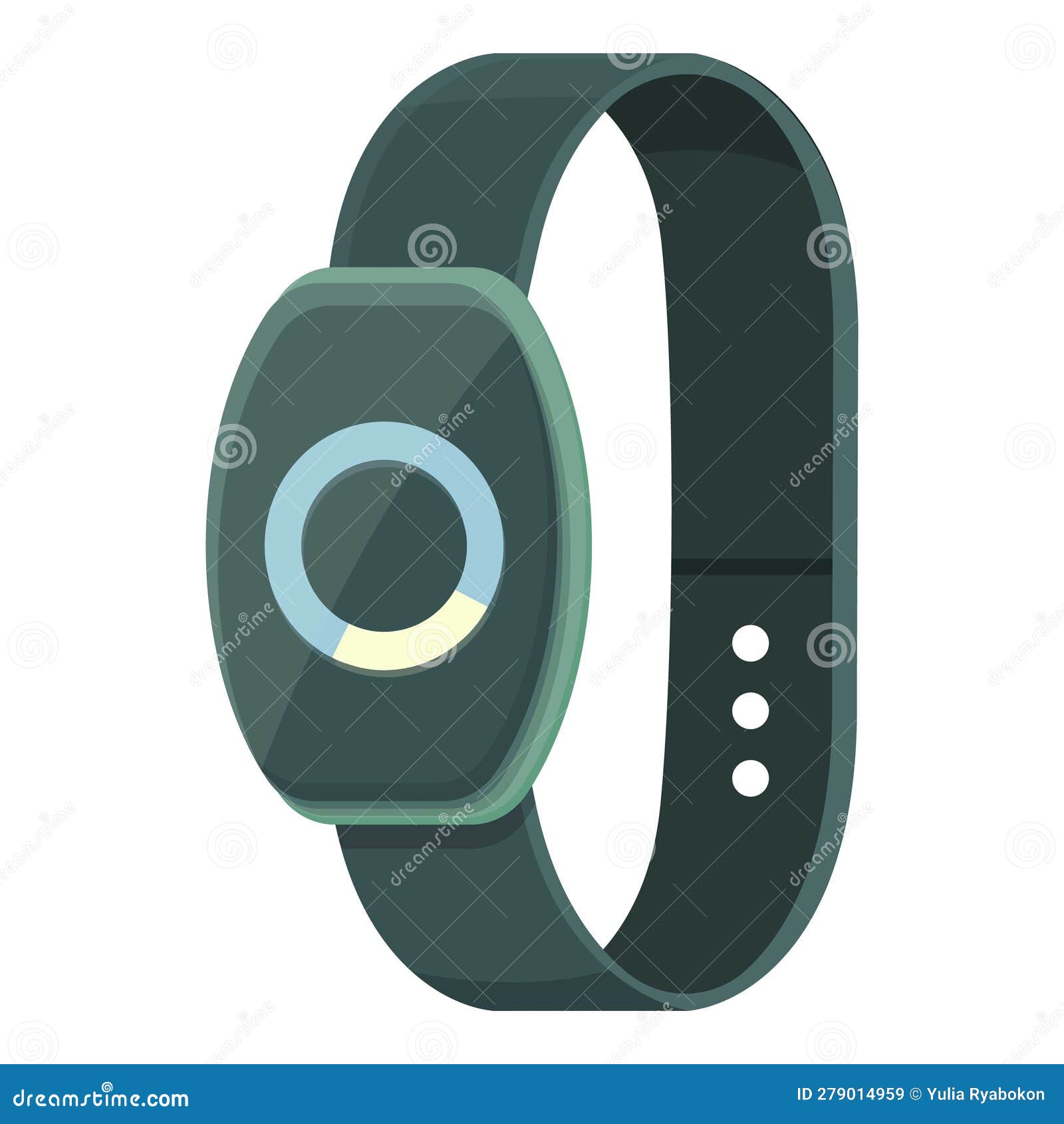 Smart Tracker Icon Cartoon Vector. Sport App Stock Vector ...