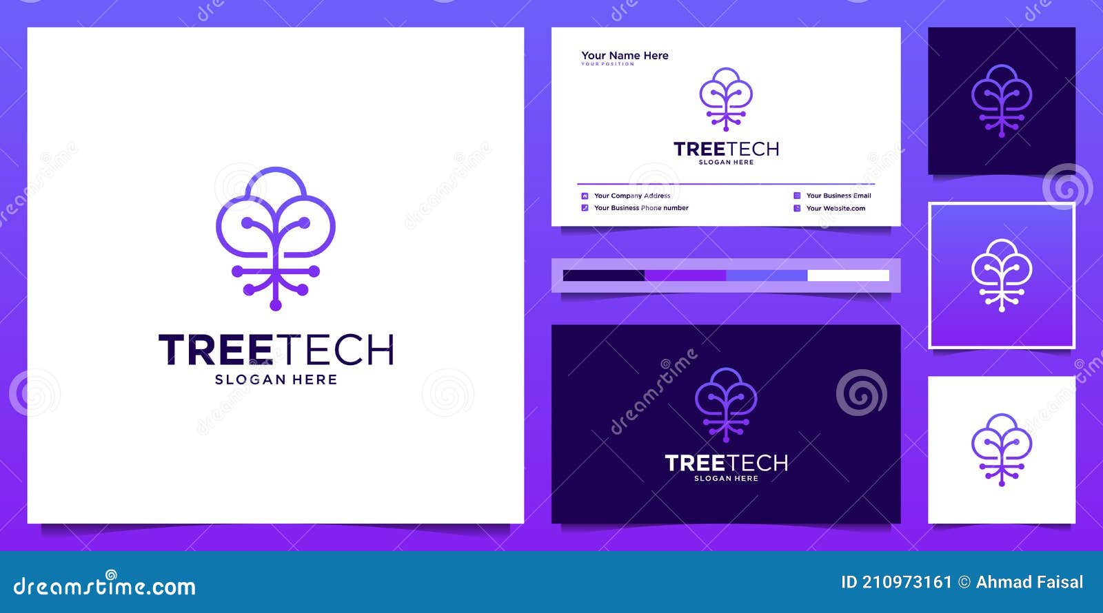 Smart Tree Artificial Intelligence Brain Technology Nature Science ...