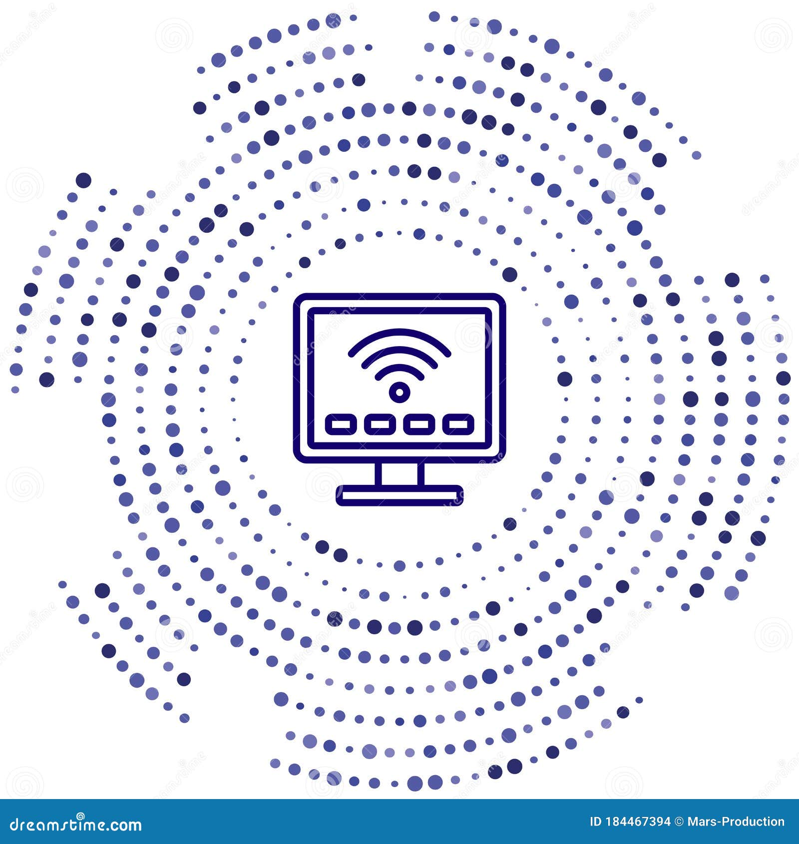 Smart Tv Vector Icon. Smart Tv Editable Stroke. Smart Tv Linear Symbol ...