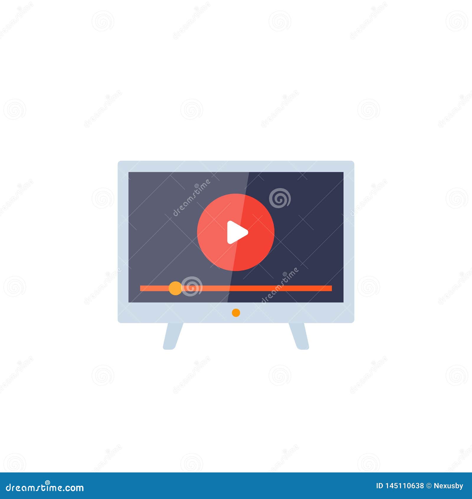 Smart Tv, Video Streaming Service, Vector Stock Vector - Illustration ...