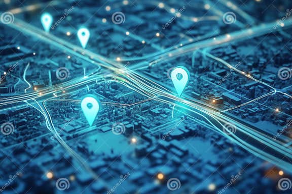 Smart Urban Connectivity a Street Designed with Advanced Digital ...