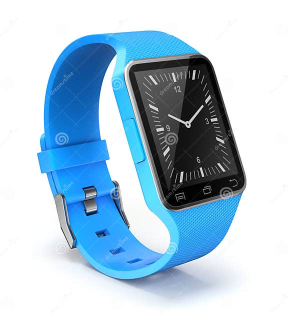 Smart watch stock illustration. Illustration of screen - 60444223