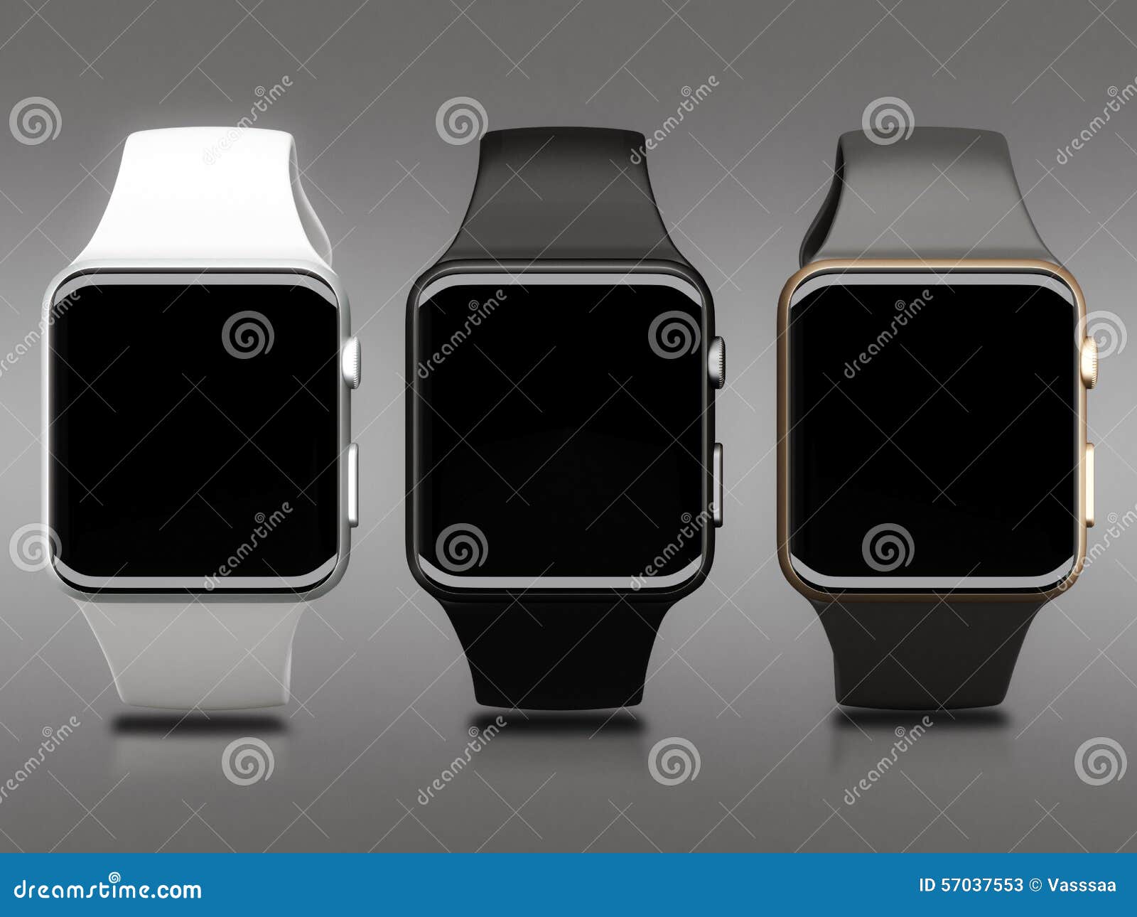 Smart Watch High Resolution Stock Illustration - Illustration of design ...