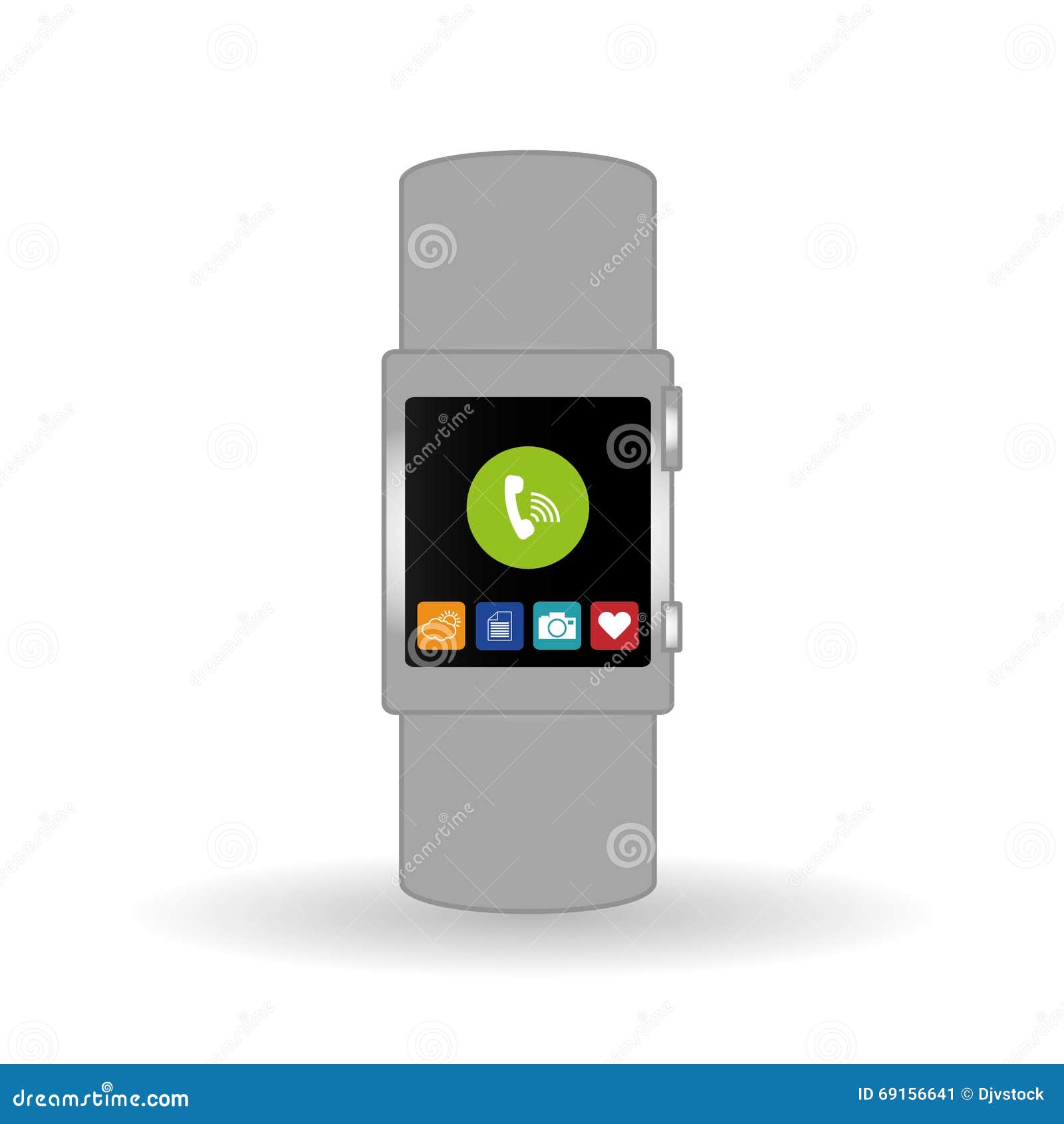 Smart Watch Icon Design, Vector Illustration Stock Vector ...