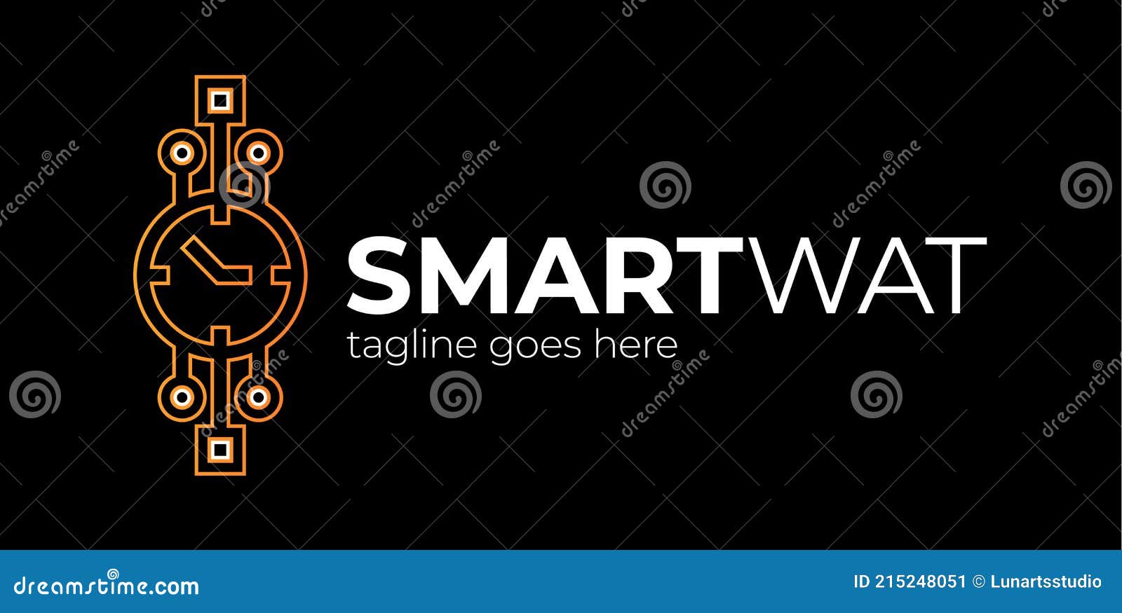 Smart Watch Logo. Smart Watch Application Logo Vector Icon Ilustration ...