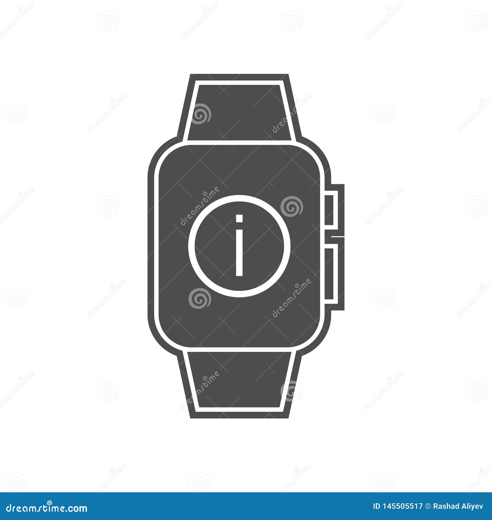 Smart Watch Setting Icon. Element of Minimalistic for Mobile Concept ...