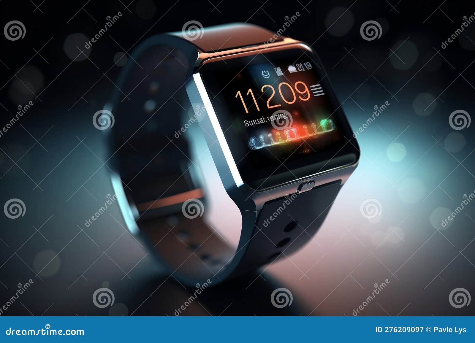 Smart Watches. a Modern Gadget Stock Image - Image of monitor, sport ...