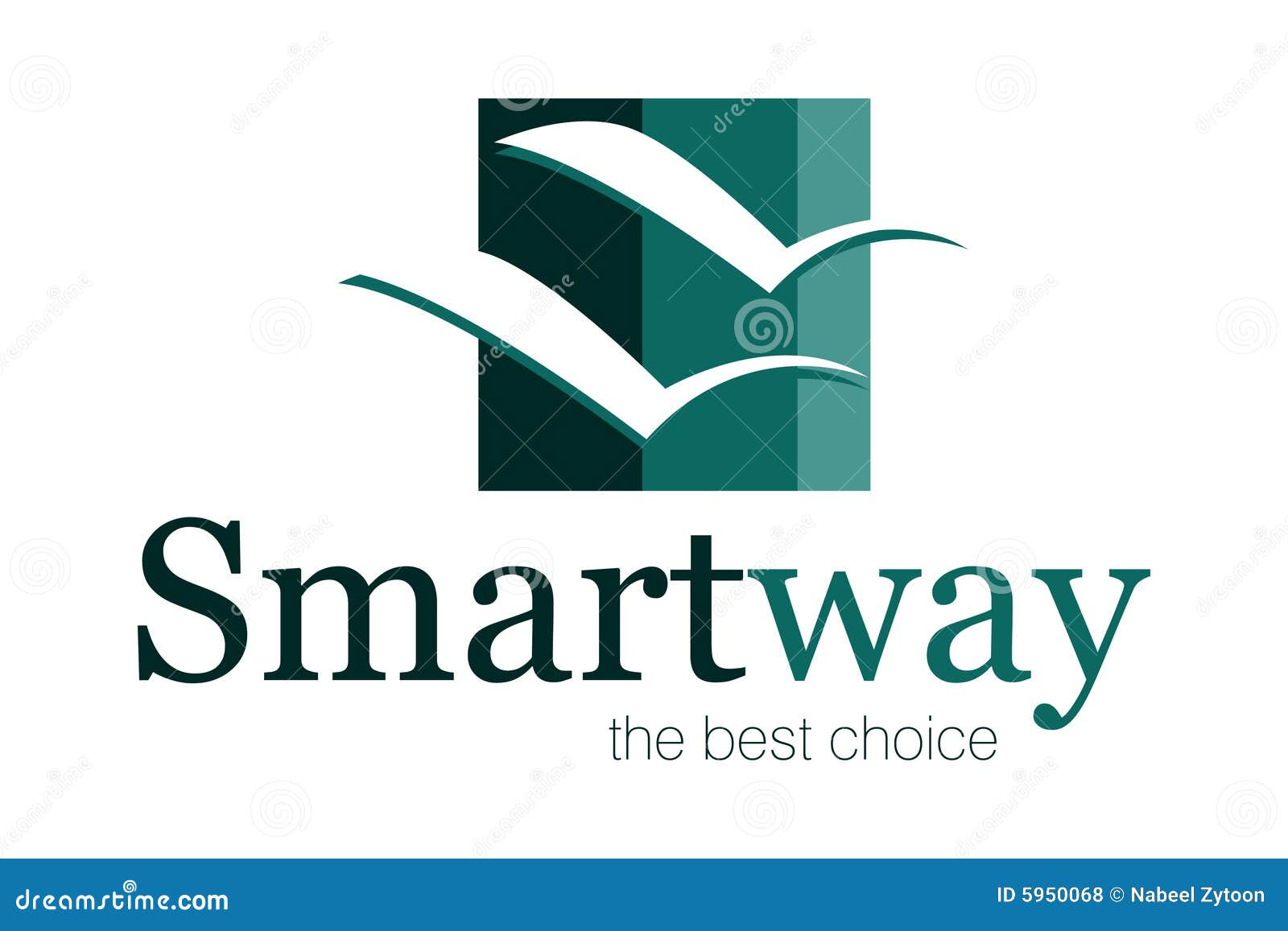 Smart way Logo stock vector. Illustration of designer - 5950068