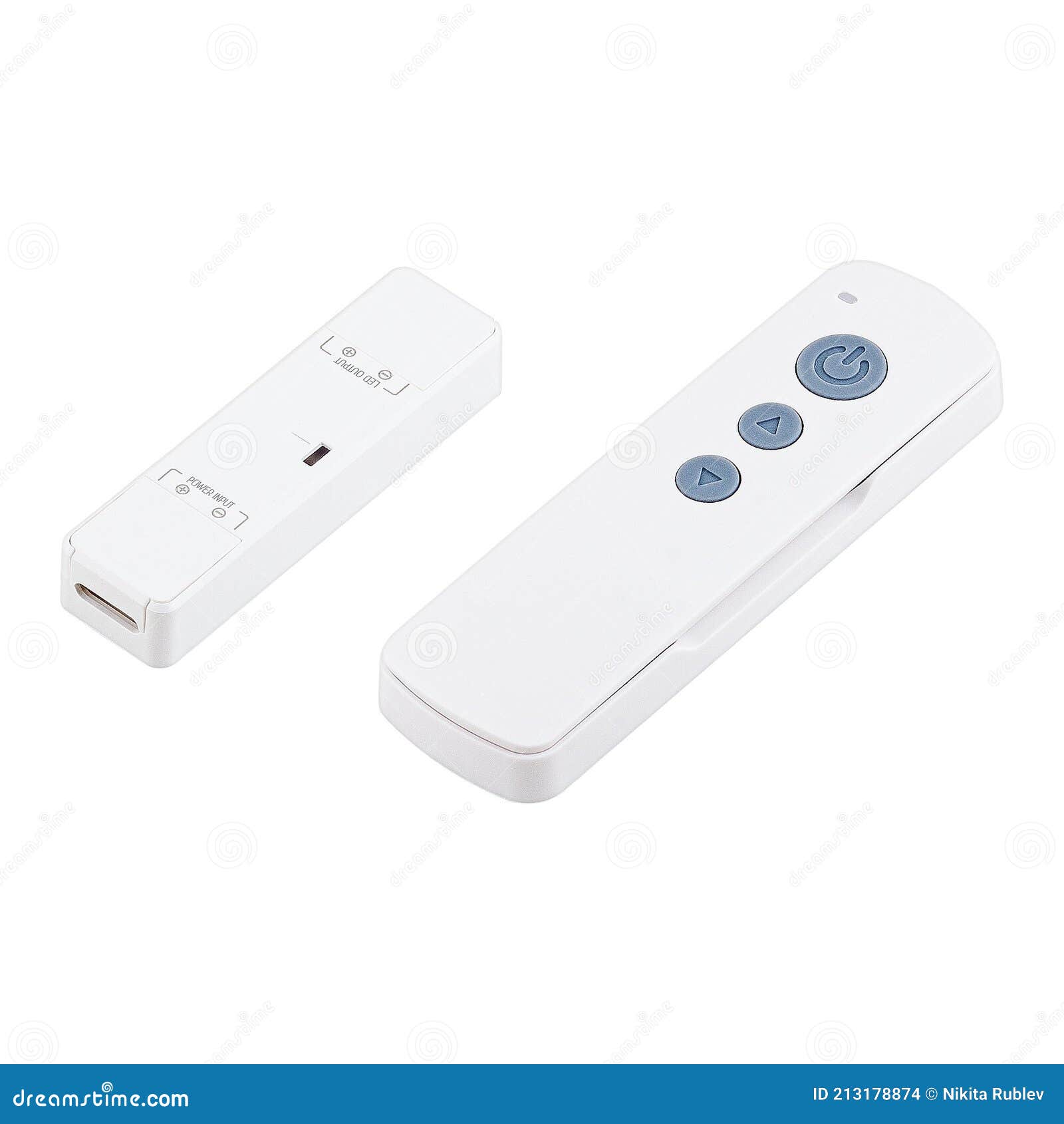 Smart White LED Controller Board with Remote Control in White Housing ...