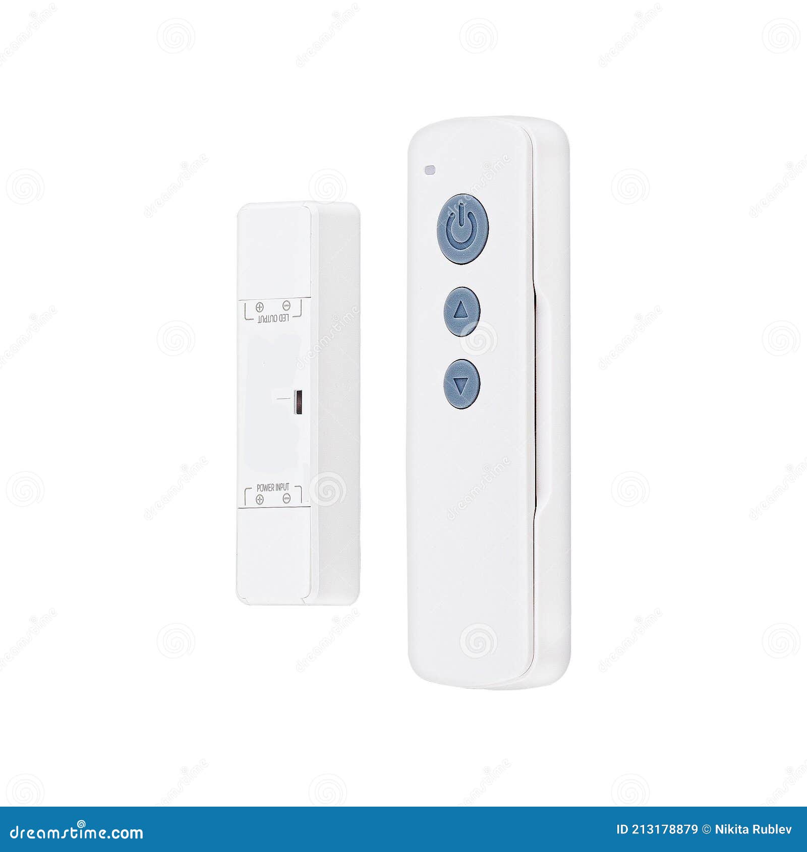 Smart White LED Controller Board with Remote Control in White Housing ...