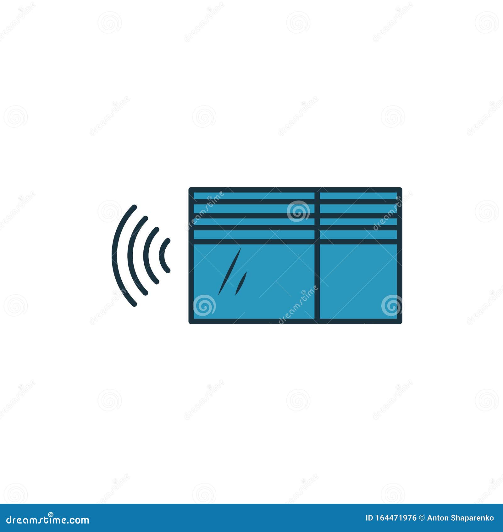 Smart Windows Icon. Simple Element from Smart Home Icons Collection ...