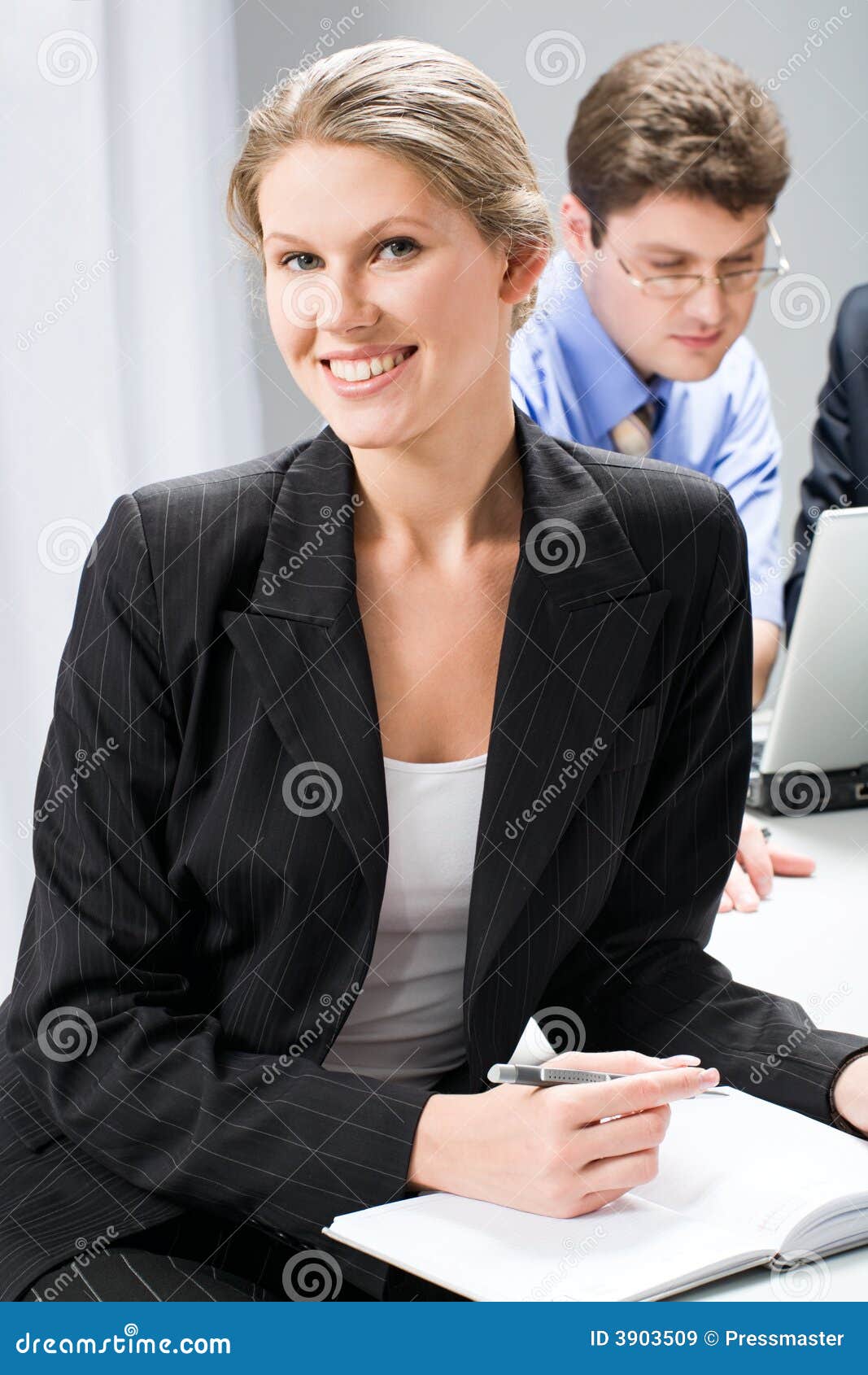 Smart woman stock image. Image of collar, businesswoman - 3903509