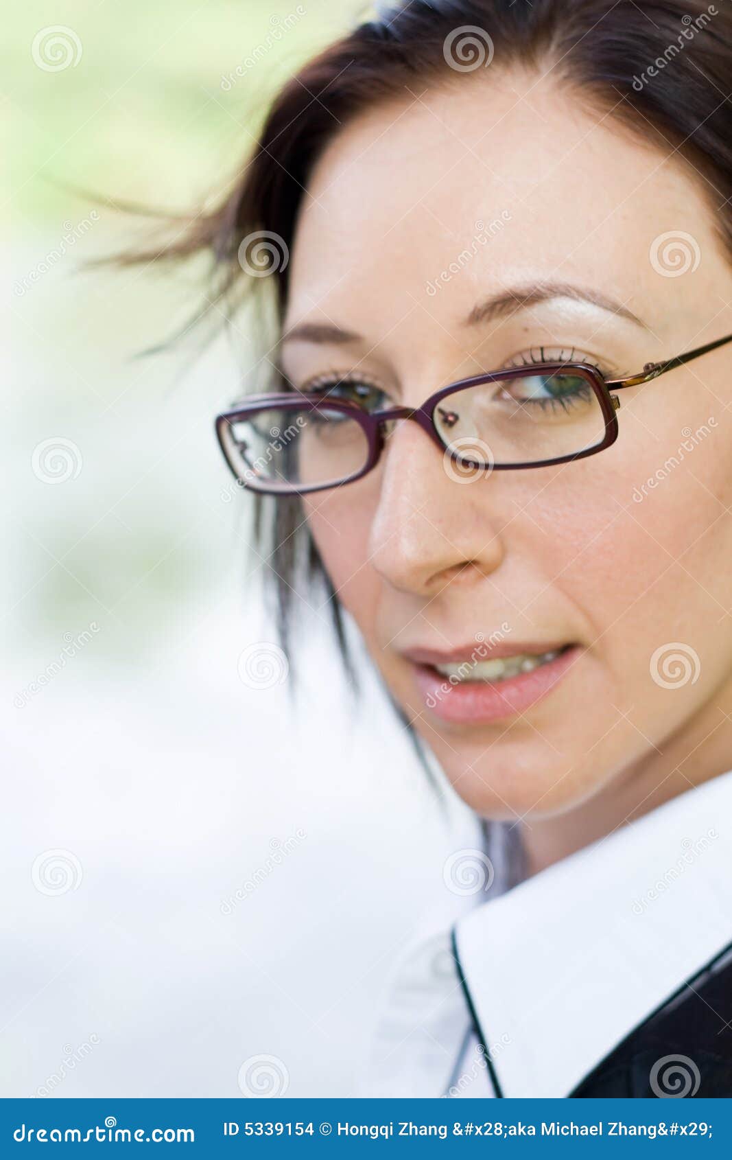 Smart woman stock photo. Image of happy, expression, caucasian - 5339154