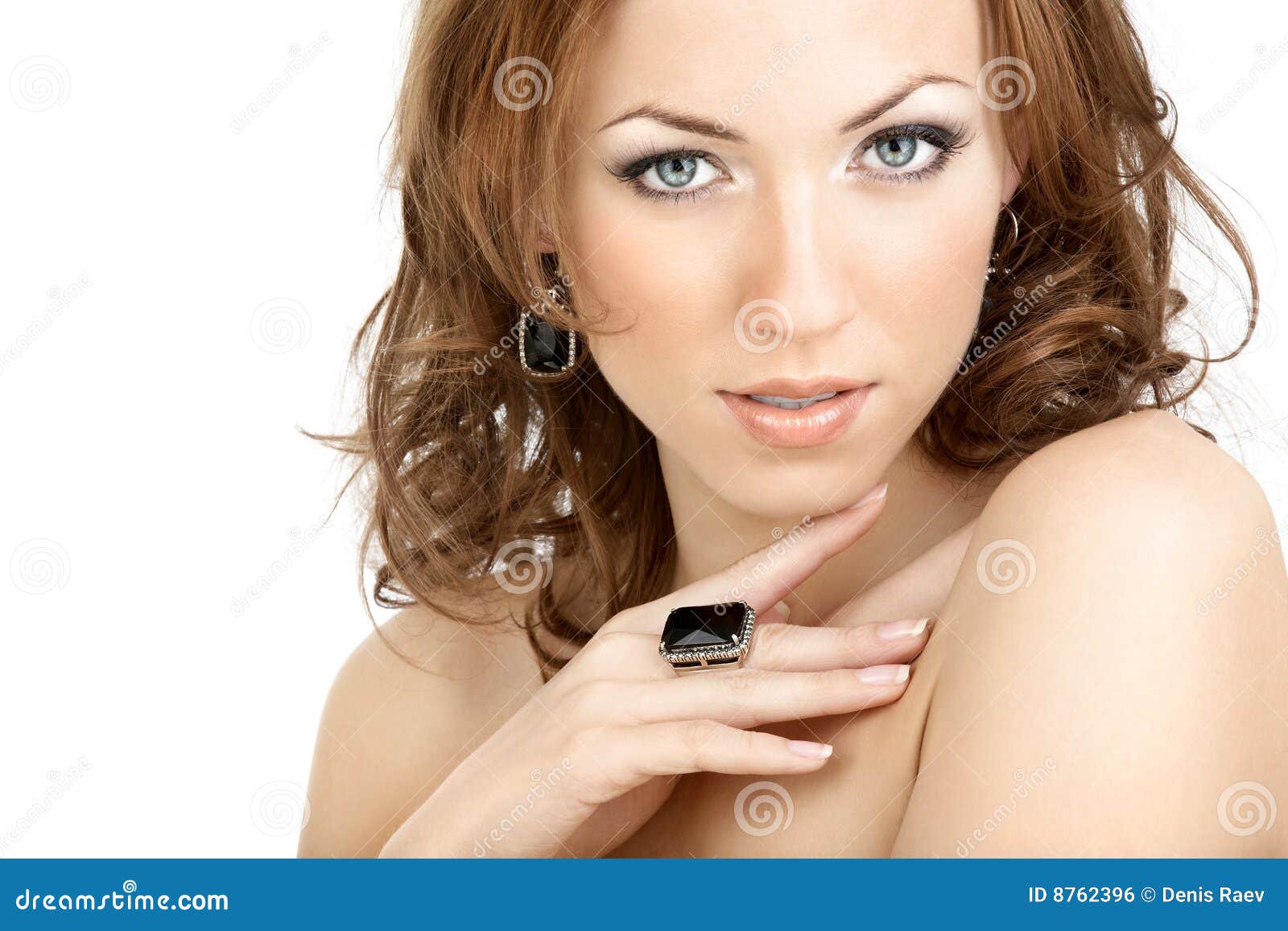 The smart woman stock photo. Image of hairstyle, elegant - 8762396