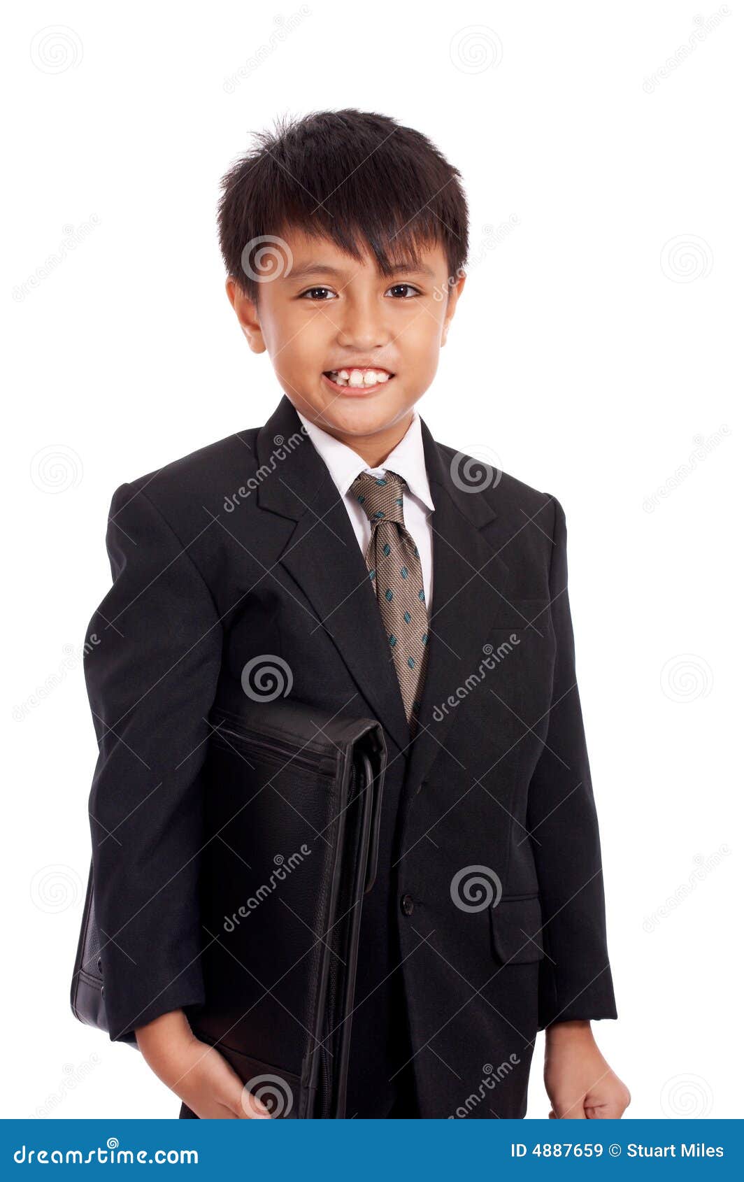 Smart young employee stock image. Image of smart, happy - 4887659