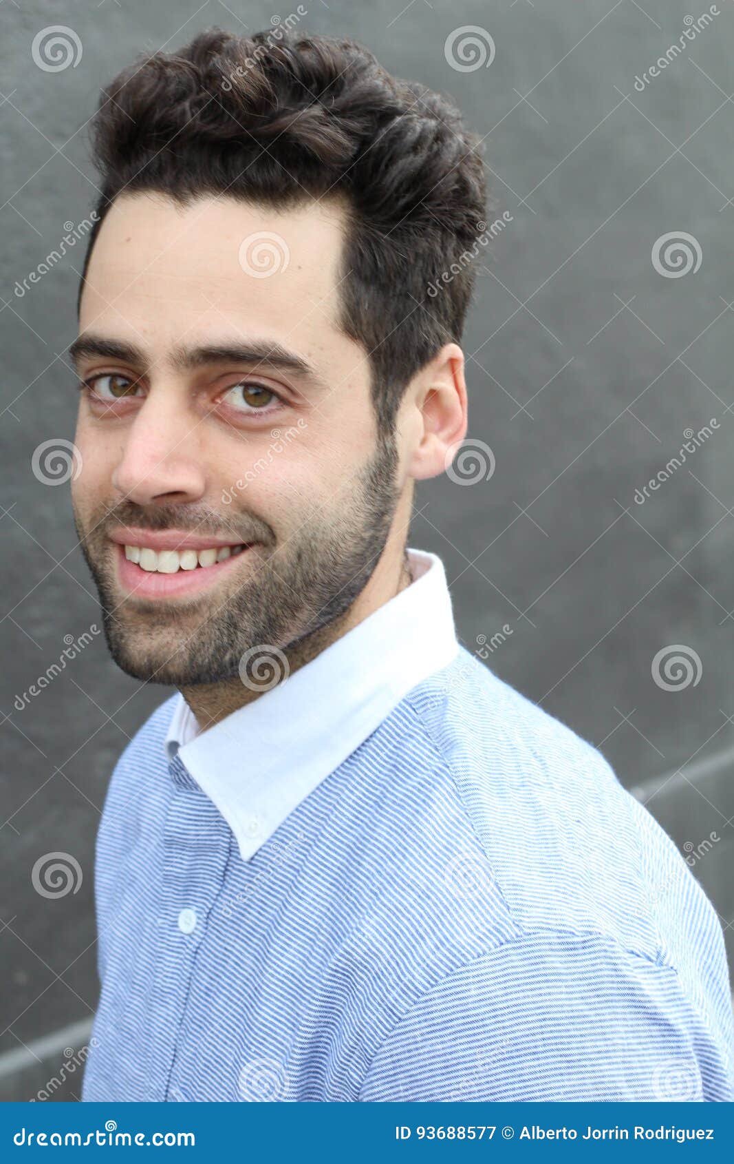 Smart Young Male in Stylish Outfit - Stock Image Stock Image - Image of ...