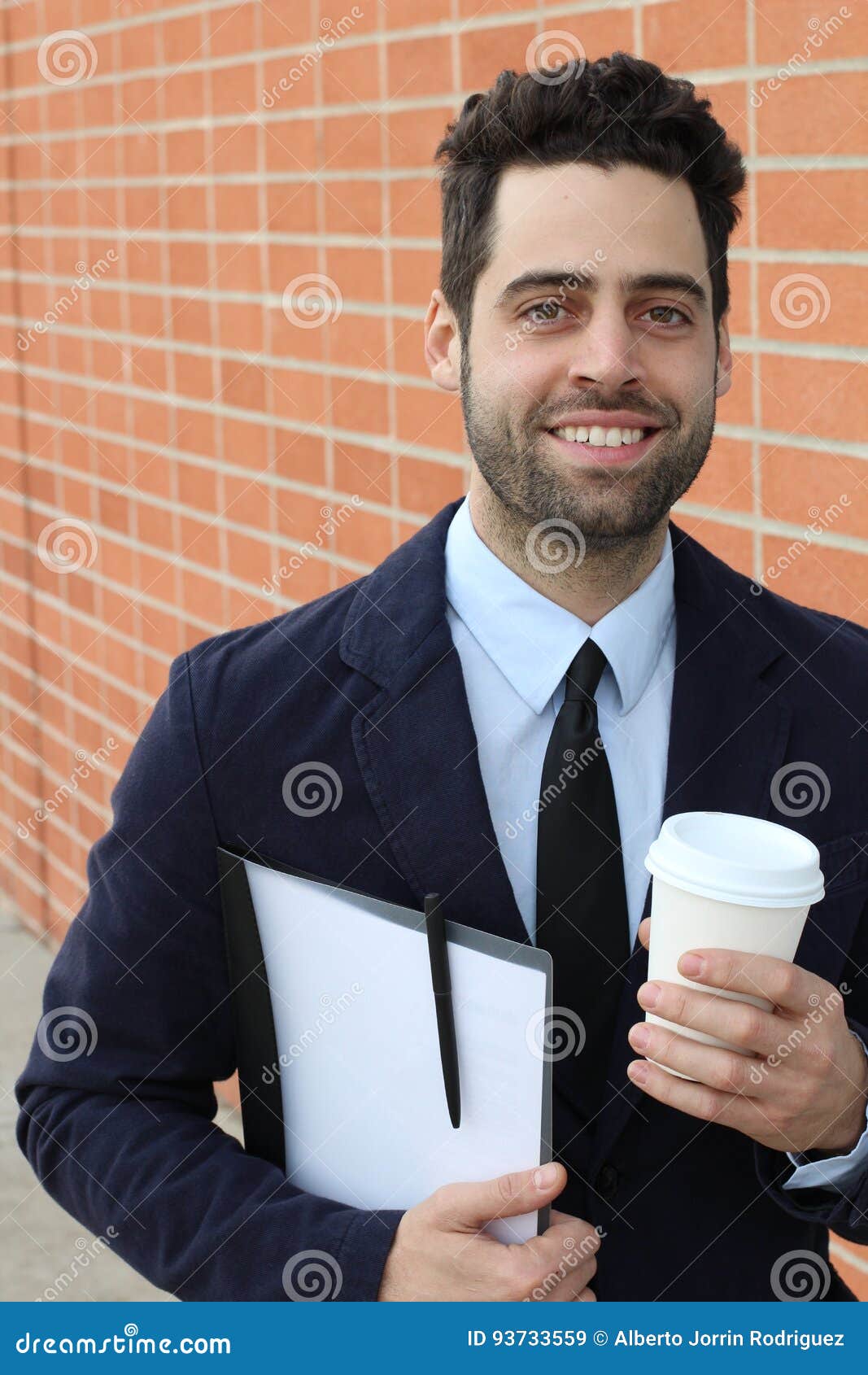 Smart Young Male in Stylish Outfit - Stock Image Stock Image - Image of ...