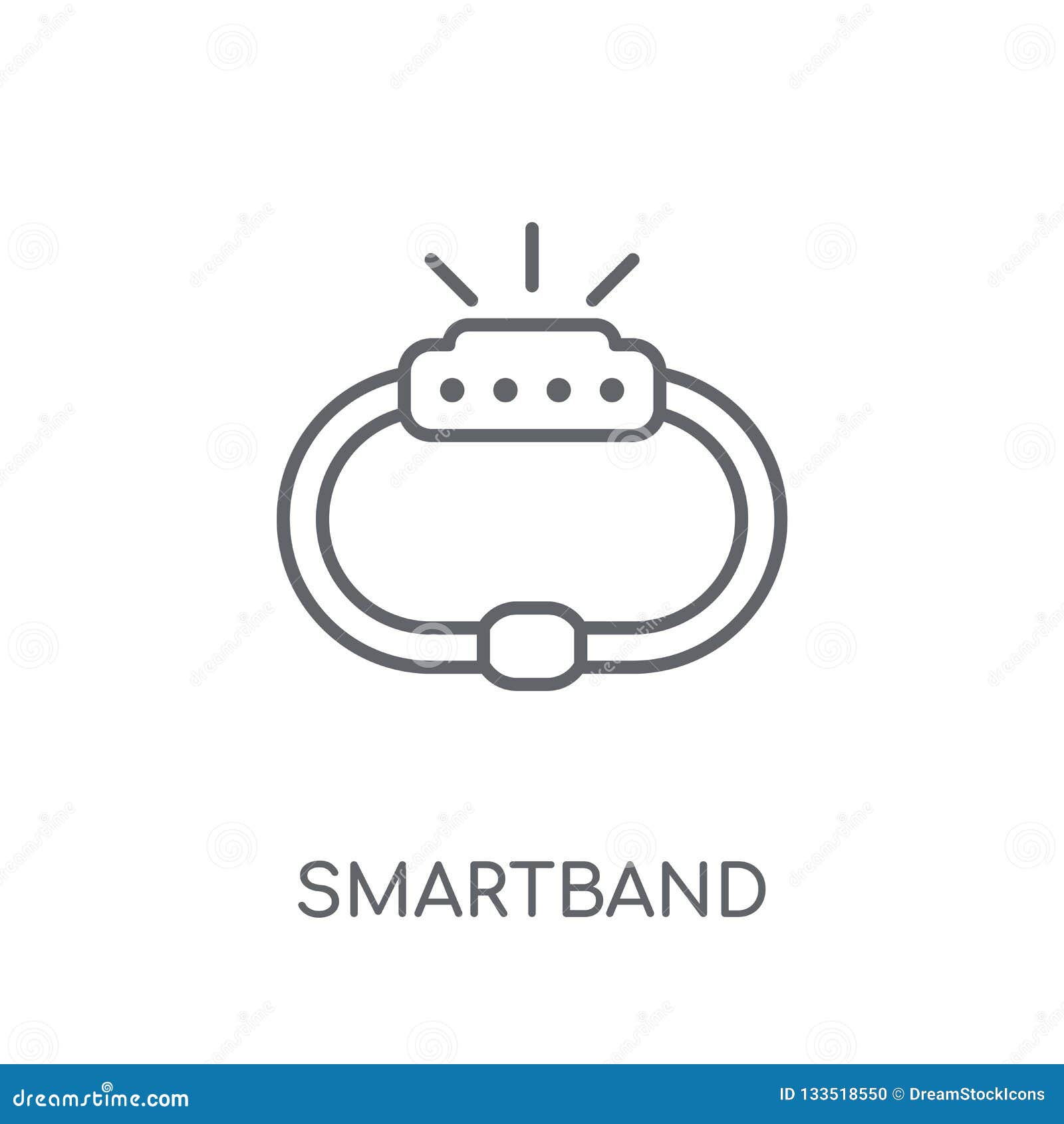 Smartband Transparent Icon. Smartband Symbol Design From Electronic ...
