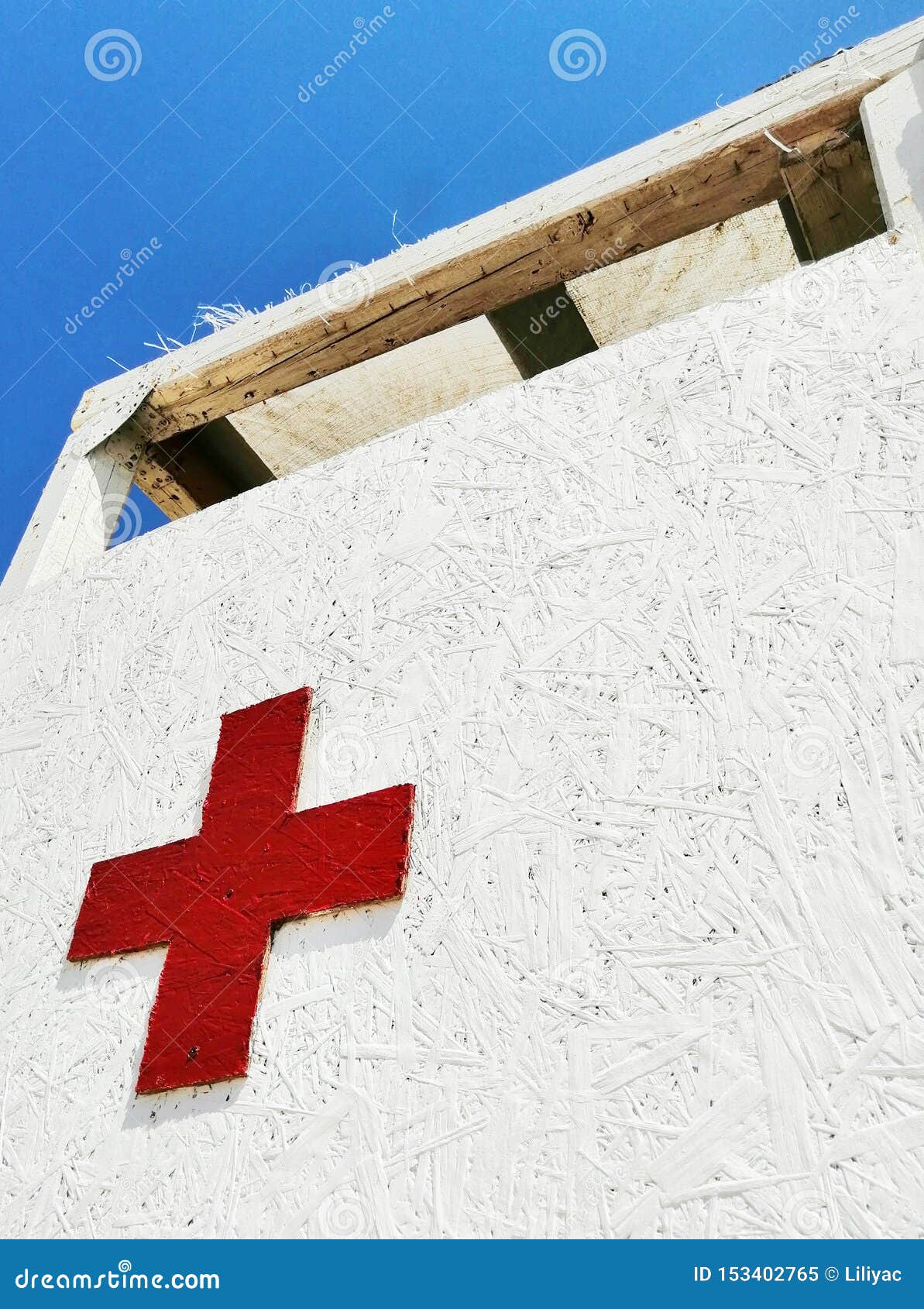 Red Cross on a White Background Editorial Image - Image of happy ...