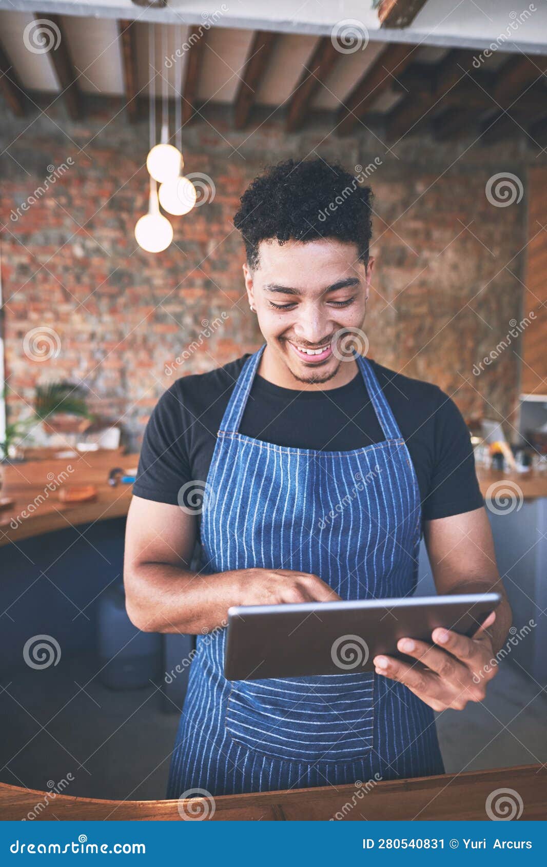 The Smartest Task Management Tool. a Confident Young Man Using a ...