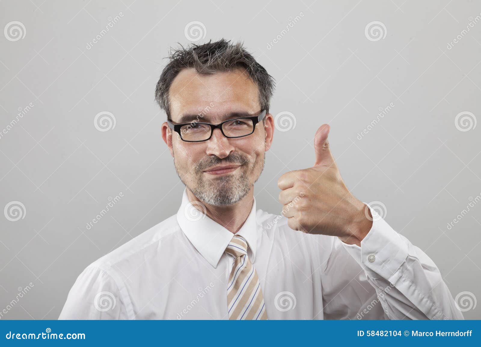 Smartly Smiling Office Clerk Stock Photo - Image of office, optimism ...