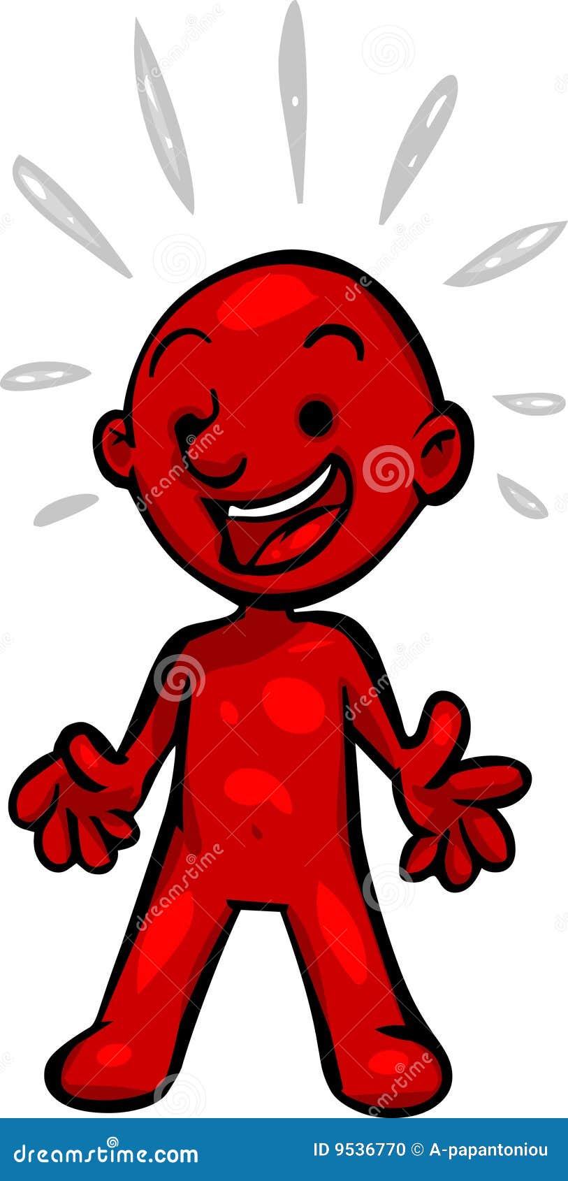 Smartoon Pleasantly Surprised Stock Vector - Illustration of smile ...