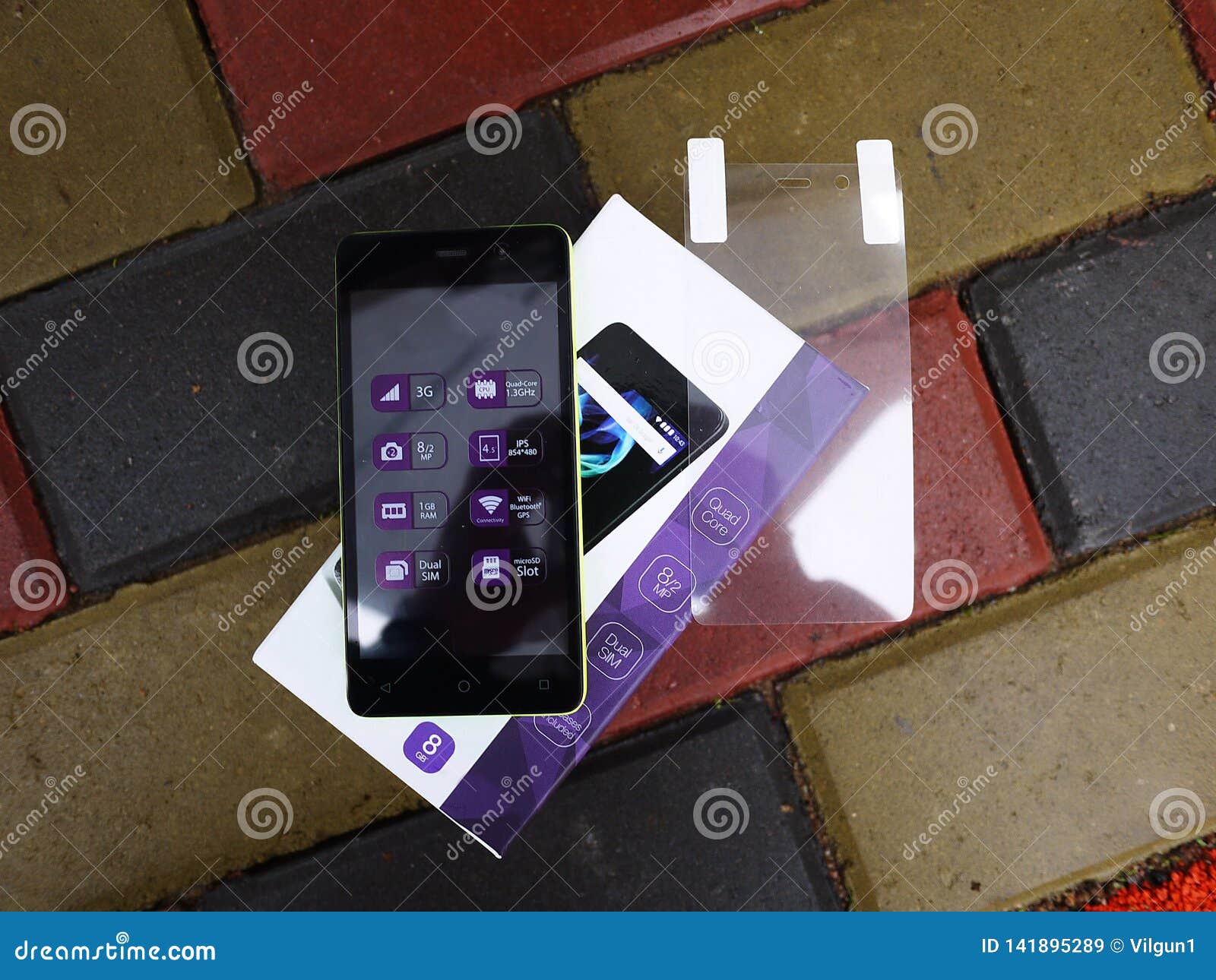 Smartphone with Android Operating System with Multi-colored Removable ... Smartphone with Android Operating System with Multi-colored Removable ...