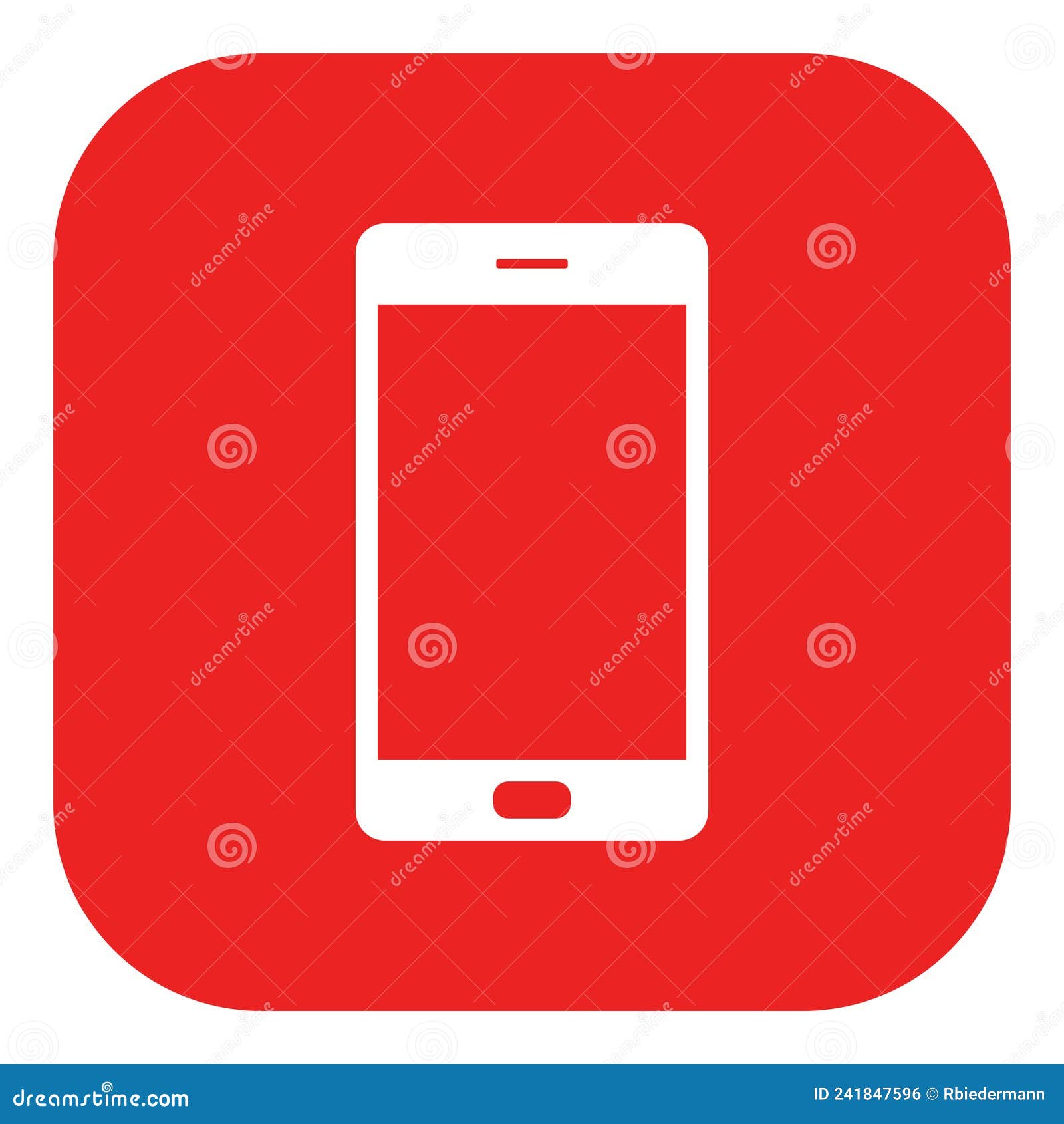 Smartphone and app icon stock vector. Illustration of mobile - 241847596