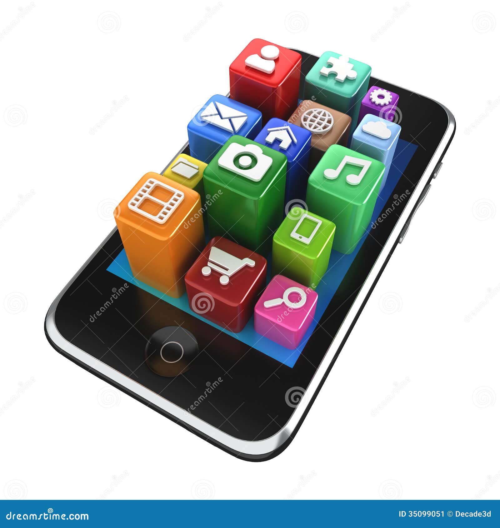 Smartphone App Icons - Isolated Stock Illustration - Illustration of ... Smartphone App Icons - Isolated Stock Illustration - Illustration of ...