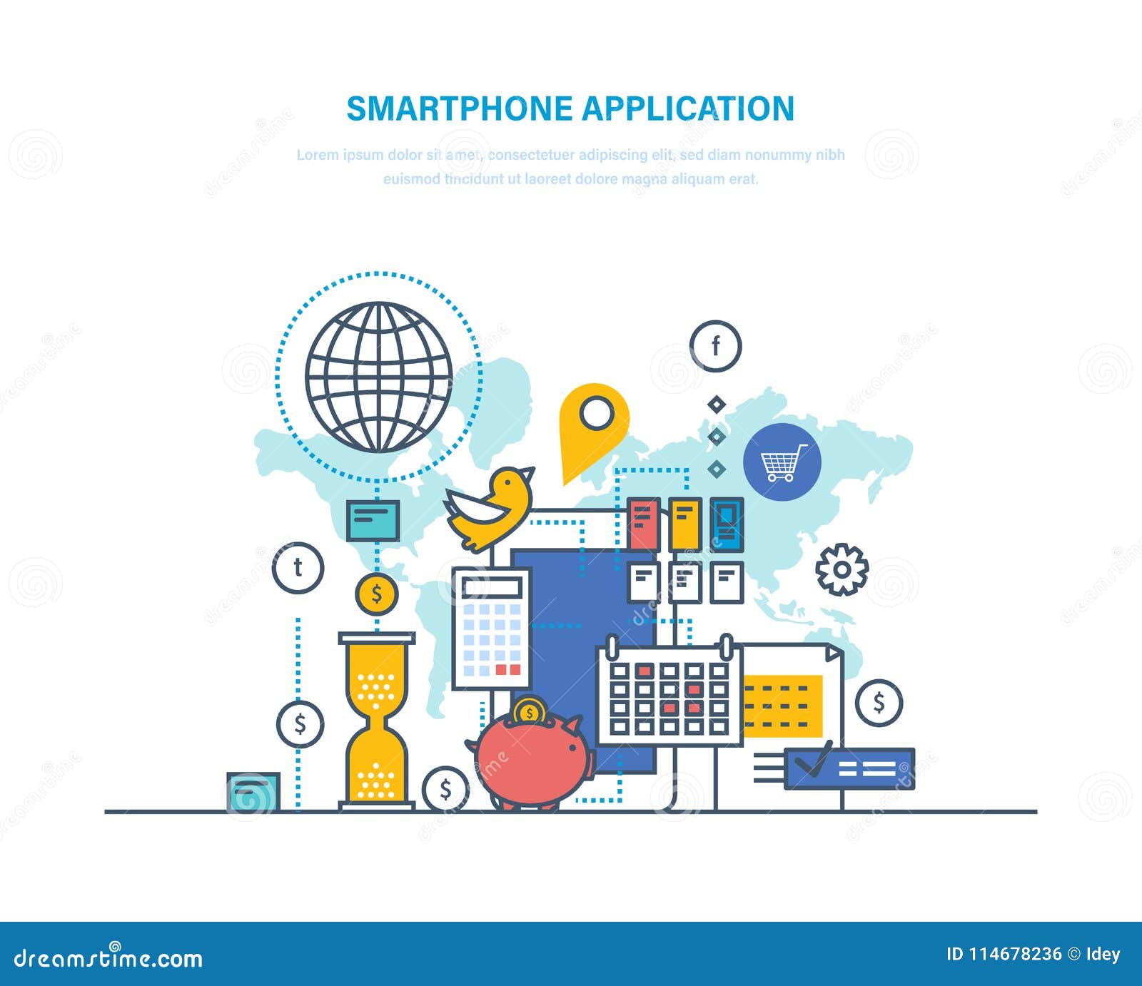 Smartphone Application. Software for Mobile Devices. Electronic ...