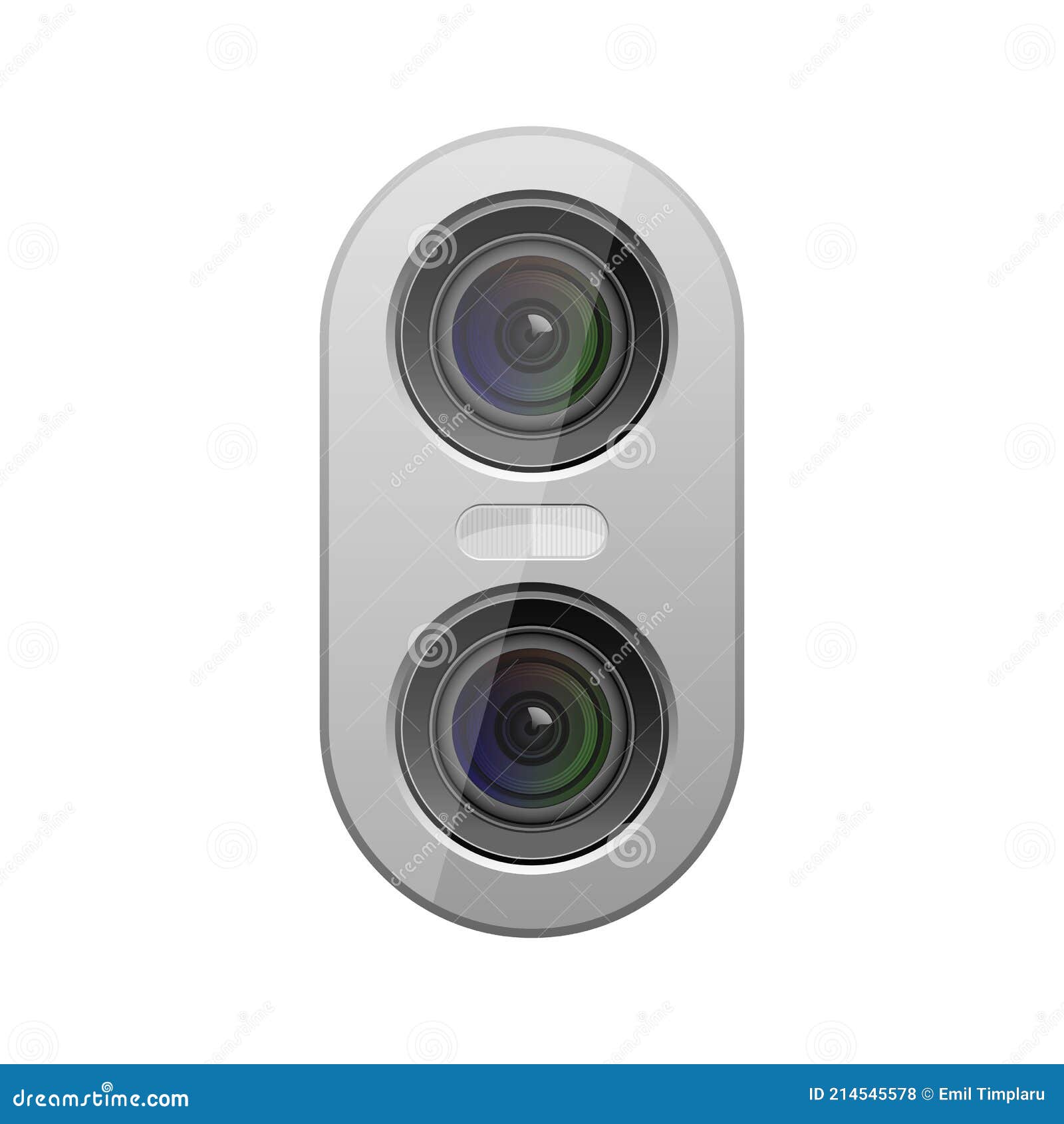 Smartphone Back Camera Vector Design Illustration Stock Vector ...