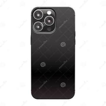 15 Generation Smartphone Backside Mockup Stock Vector - Illustration of ...