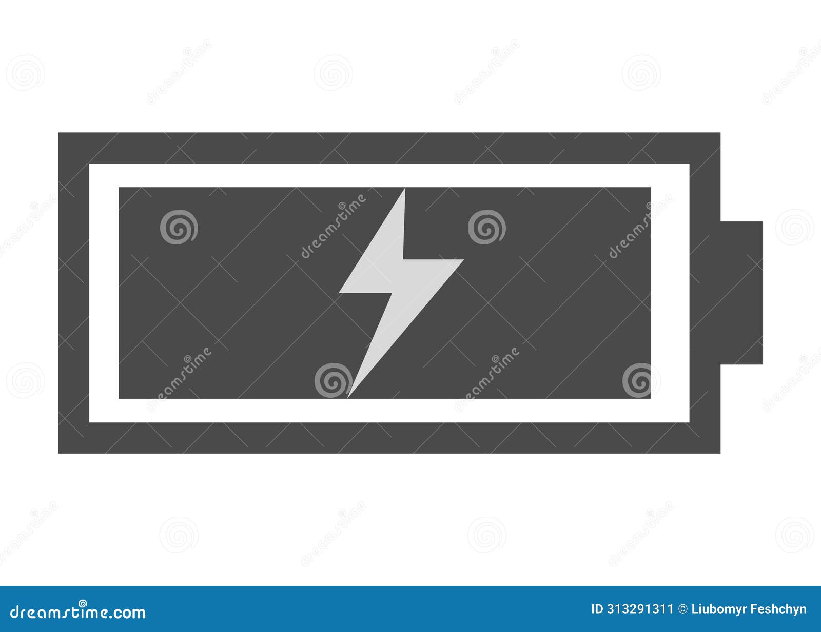 Smartphone Battery Charge Level Icon Vector. Indicator Battery ...