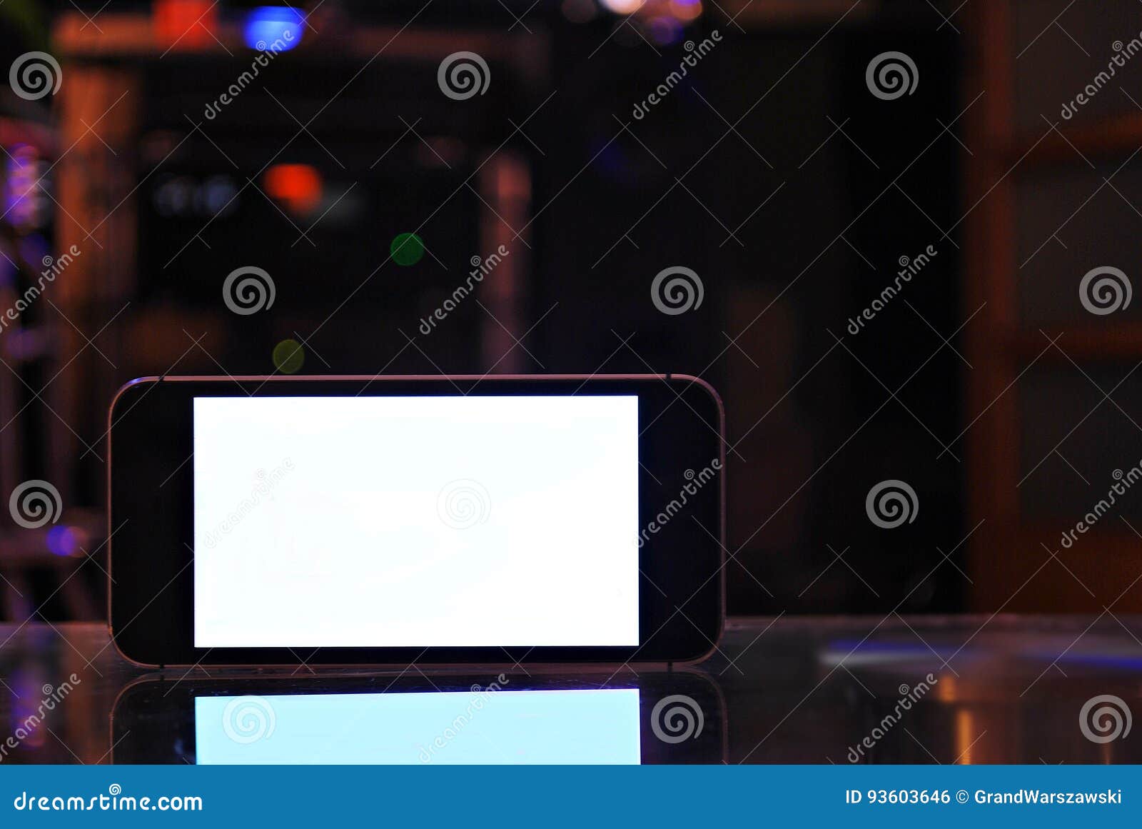 Smartphone stock photo. Image of portable, smart, screen - 93603646