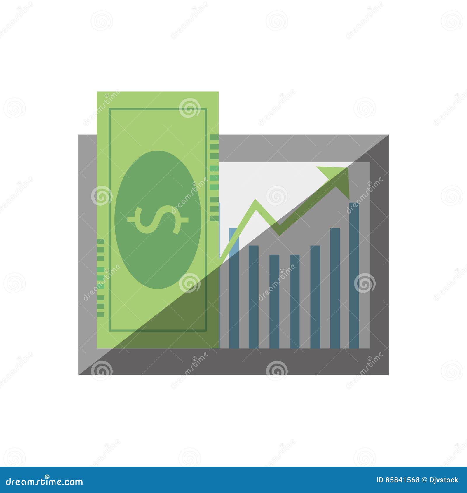 Smartphone Business Bill Icon Stock Illustration - Illustration of ...