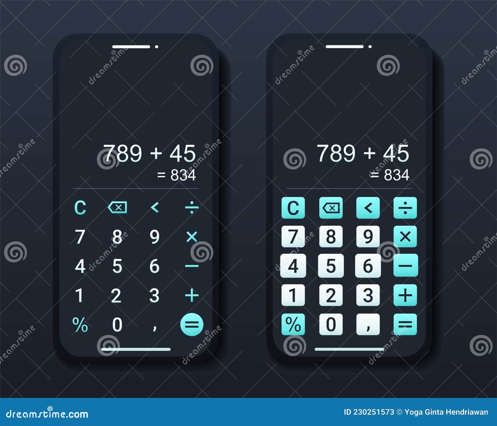Smartphone with Calculator App. Mobile Phone Calculator Interface Stock ... Smartphone with Calculator App. Mobile Phone Calculator Interface Stock ...