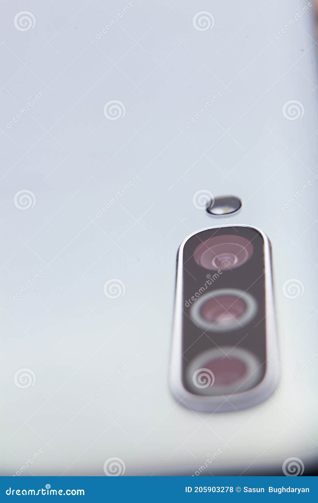 Smartphone Camera Close Up. New Technology Stock Photo - Image of ...