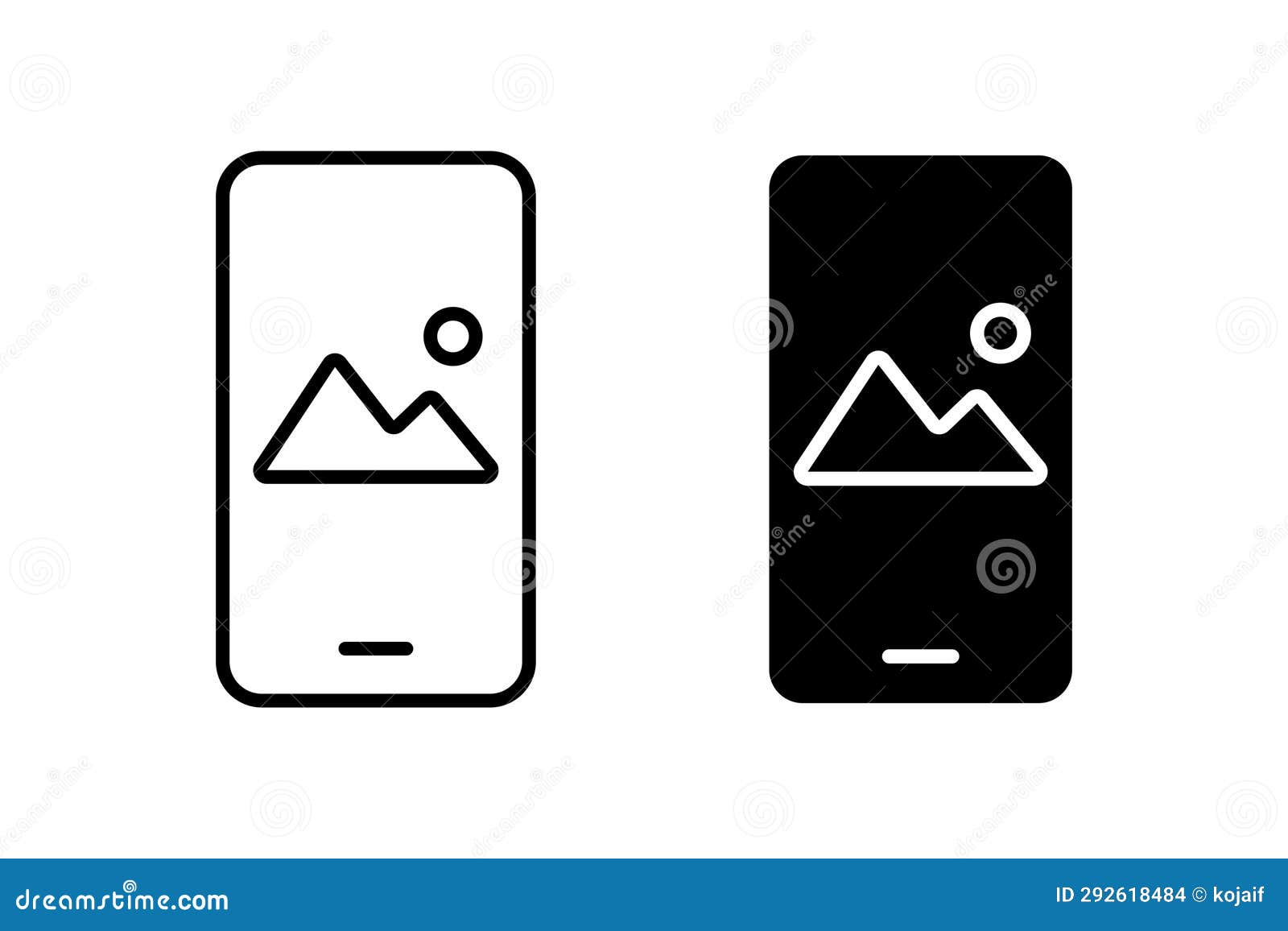 Smartphone Camera Icon Vector Set. Camera Picture Symbol Stock ...