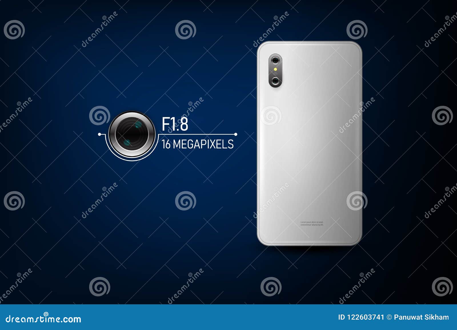 Smartphone Camera. Vector Illustration Stock Vector - Illustration of ...