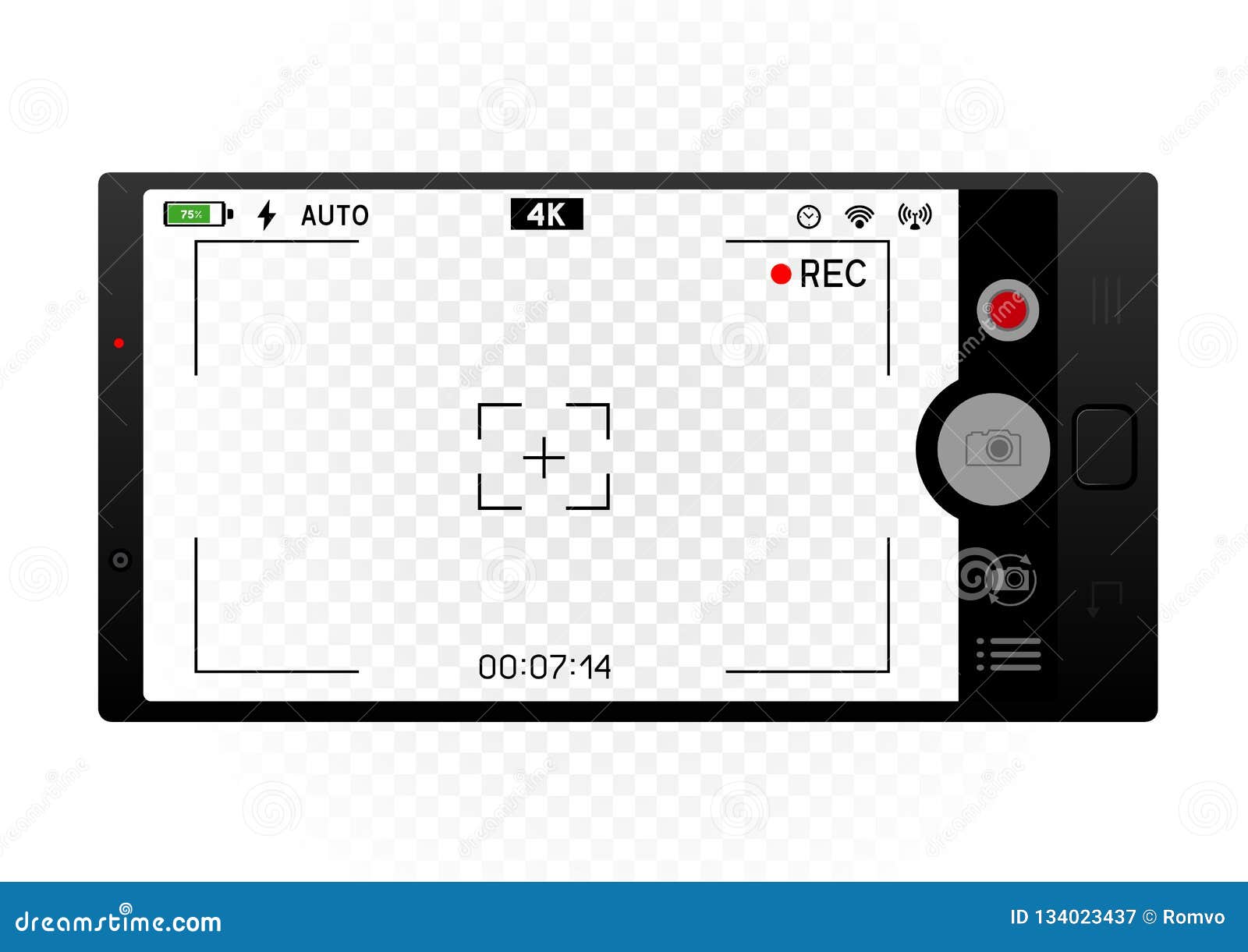 Smartphone Camera Viewfinder Template Cartoon Vector | CartoonDealer ... Smartphone Camera Viewfinder Template Cartoon Vector | CartoonDealer ...