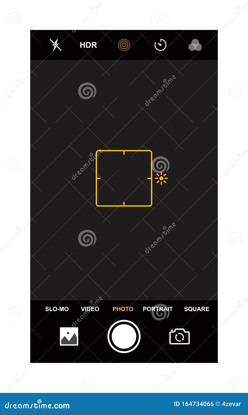 Smartphone Camera Viewfinder Template. Camera Recording Stock Vector ... Smartphone Camera Viewfinder Template. Camera Recording Stock Vector ...