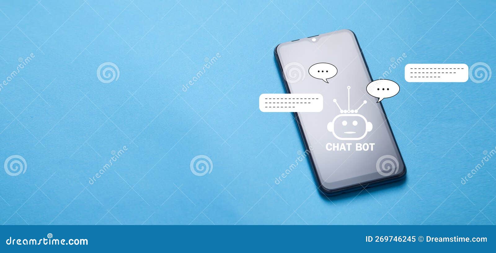 Smartphone with Chat Bot Application for Online Information. Artificial ...