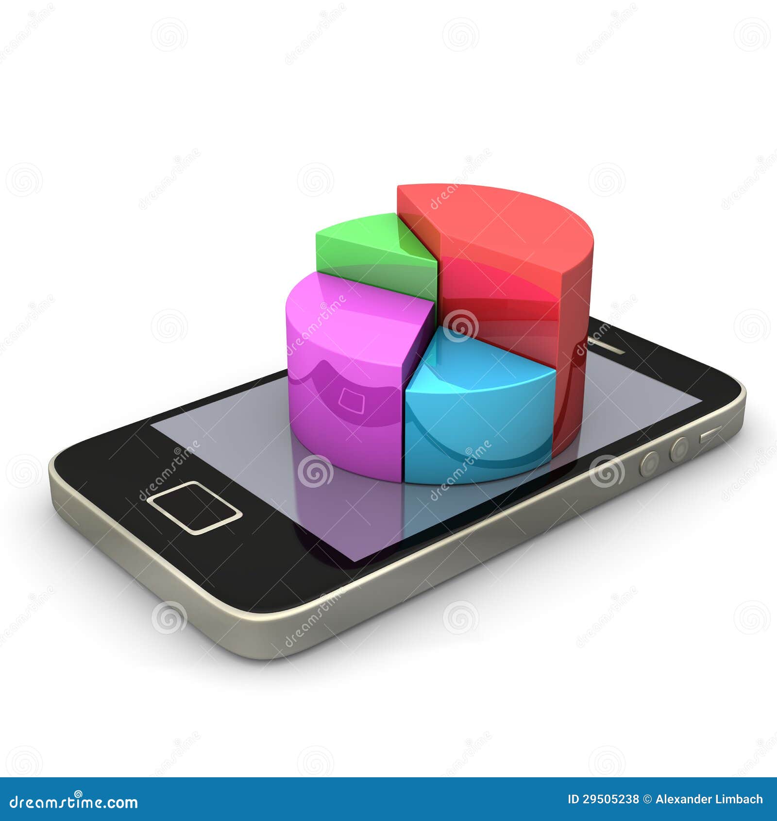 Smartphone Diagram stock illustration. Illustration of chart - 29505238