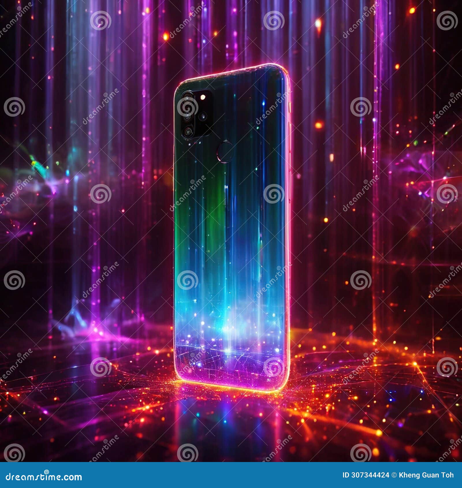 Smartphone Digital Representation of Information Technology Mobile ...