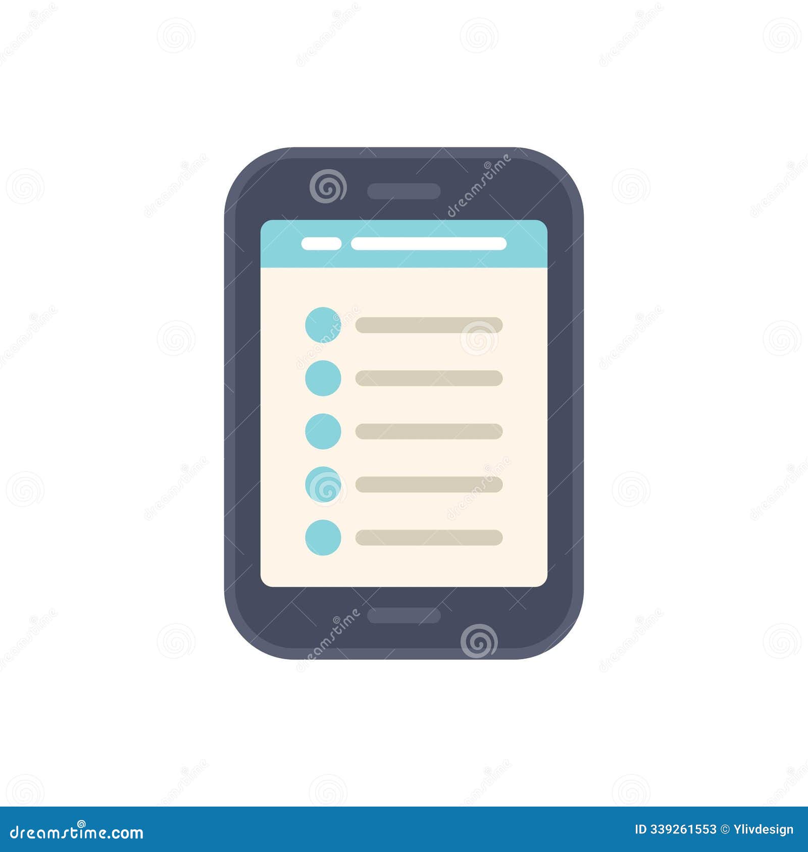 Smartphone Showing Checklist App for Organizing and Completing Tasks ...