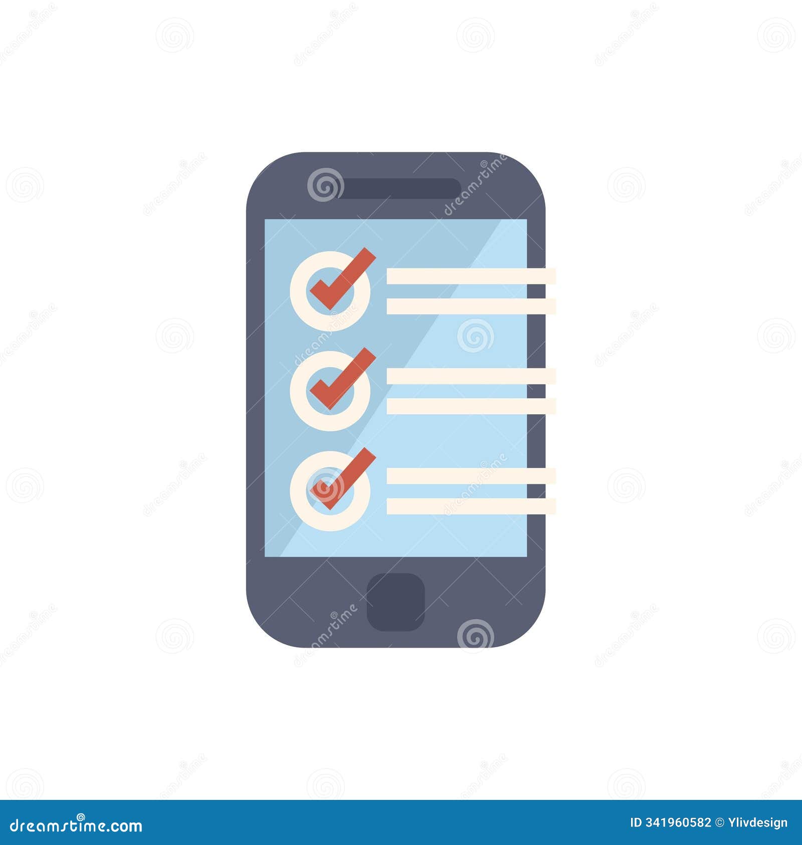 Smartphone Displaying Checklist for Task Management and Productivity ...